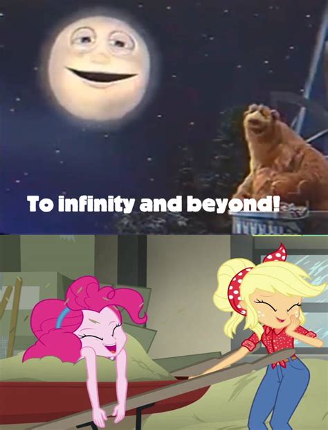 Pp And Aj Eqg Laugh At Luna Moons Ts Reference By Ehrisbrudt On