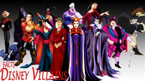 100 Facts About Disney Villains Disney Villains Facts Friction Info