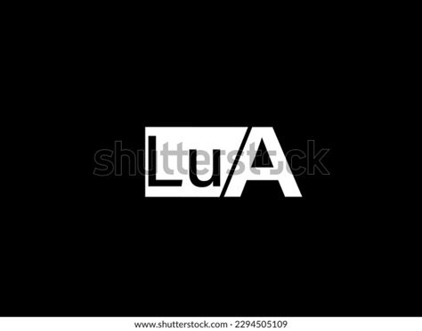 Lua Logo Graphics Design Vector Art Stock Vector Royalty Free