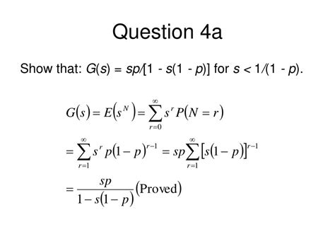 Ppt St3236 Stochastic Process Tutorial 2 Powerpoint Presentation