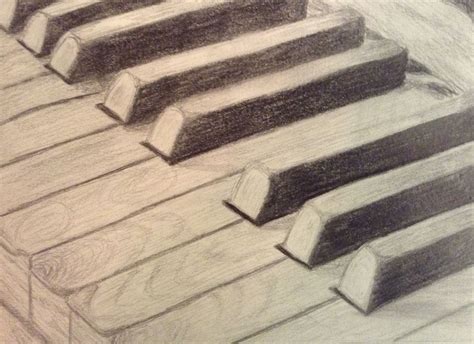 Piano Keyboard Sketch