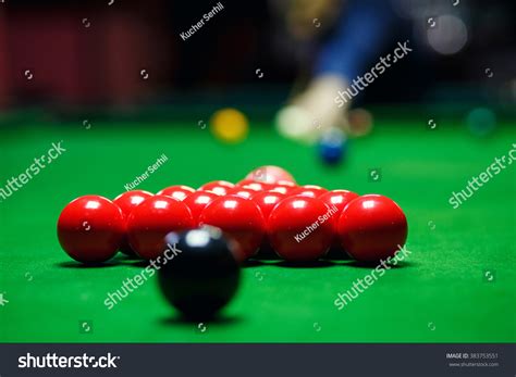 Ball Snooker Player Man Play Pool Stock Photo Edit Now