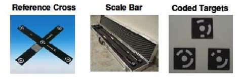 9 Reference Cross Scale Bars And Coded Targets Creaform Handyscan Download Scientific