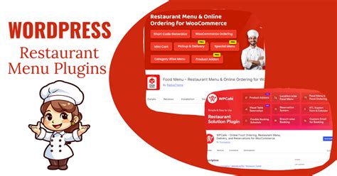 Best Restaurant Menu Plugins For Wordpress
