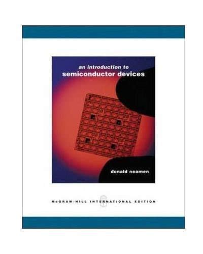 An Introduction To Semiconductor Devices 9780071254472 Gangarams