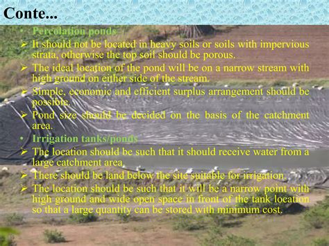 Water Harvesting Structures Ppt