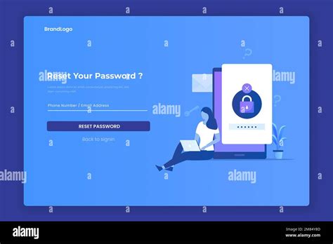 Reset Password Illustration Concept Illustrations For Websites