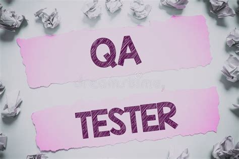 Inspiration Showing Sign Qa Tester Business Overview Quality Assurance