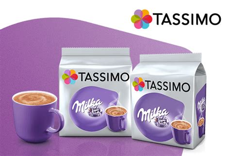 Achetez TASSIMO Milka | des capsules de lait aromatisé au chocolat ...