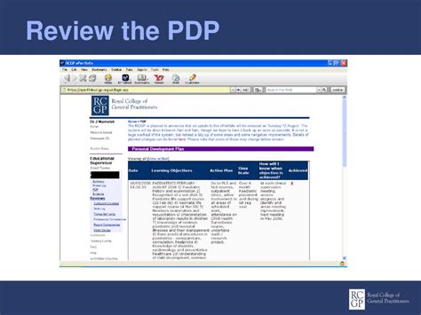 Educational Supervision And Find Your Way Around In The E Portfolio Dr