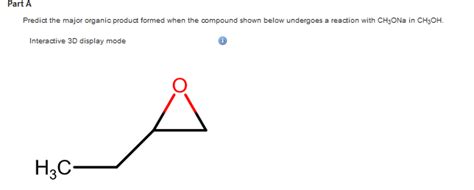 Solved Predict the major organic product formed when the | Chegg.com