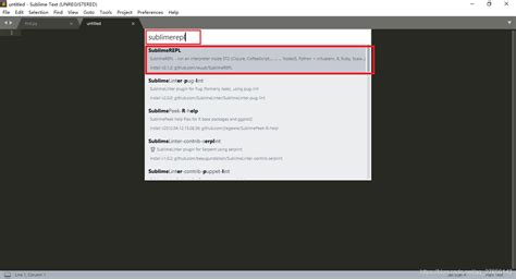 命令窗口 及 sublime text 中python的调试 sulime text print csdn博客
