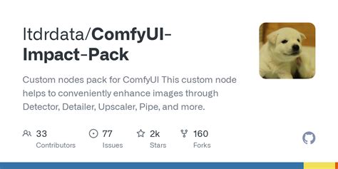 Github Ltdrdatacomfyui Impact Pack Custom Nodes Pack For Comfyui This Custom Node Helps To