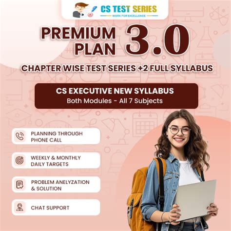 CS Executive New Syllabus Both Module All Subjects Chapter Wise Full Syllabus Test