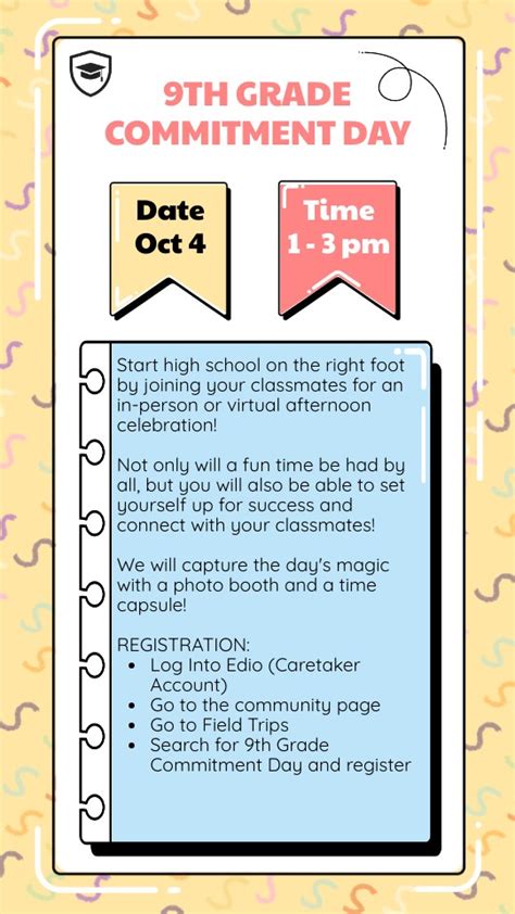 9th Grade Commitment Day