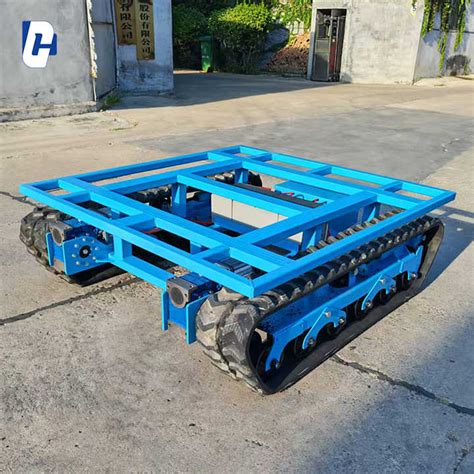 Robot Crawler Chassis Supporting Rapid Payload Mounting For Easy Development