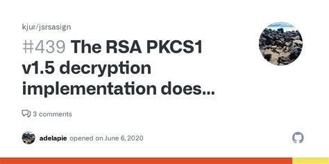 the rsa pkcs1 v1 5 decryption implementation does not detect ciphertext