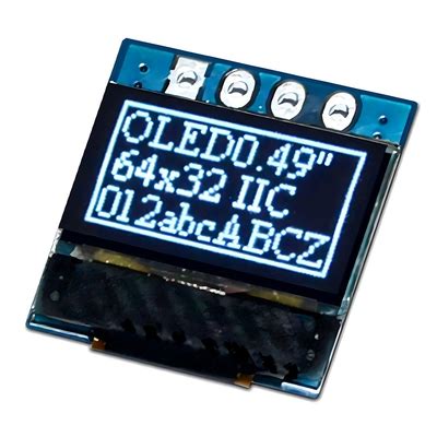 Tiny OLED Display FritzenLab Electronics