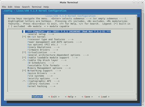 fedora redhat centos7 centos8 compiling the latest kernel