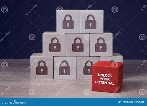 Unlock Your Potential Business Technology Internet And Networking Concept Stock Image Image