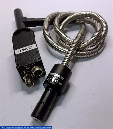 Vision Camera W Lens And Moritex Stop Light For Datacon Ds9000e Wafer Die Sorter Industrial Sol