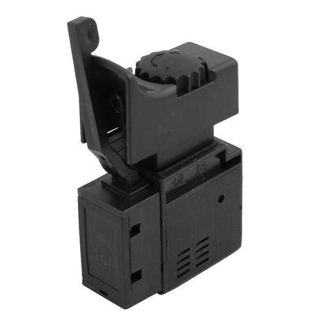 Plastic Multicolor AC 250V 6A Lock On Power Tool Hand Drill Speed Control Trigger Switch At 50