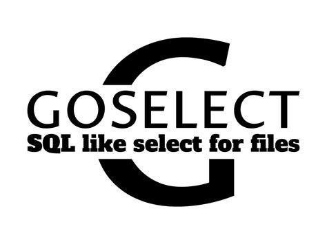 GitHub SarthakMakhija Goselect SQL Like Select Interface For Files