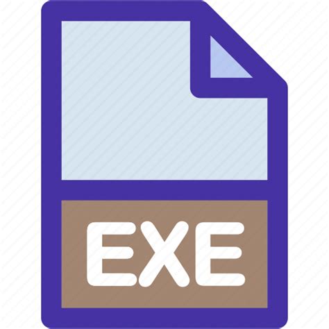 Data Document Exe File Format Extension Paper Icon Download On