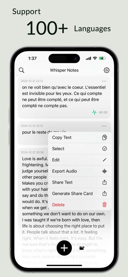 Whisper Notes Best Offline Ai Speech To Text App Trusted Voice