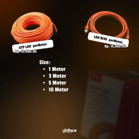 Jual Rj45 Utp Cable Cat6 10 Meter Utp Cable Kota Bogor Bogor