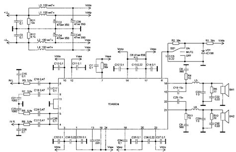 8002a усилитель схема включения