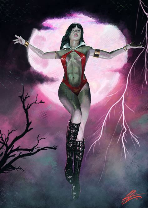 Artstation Vampirella In My Style