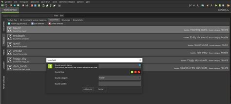 another feature coming in mcreator 2020 5 is support for sound