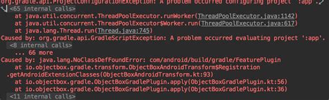 gradle sync failed · issue 546 · objectbox objectbox java · github