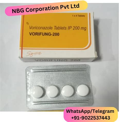 Voriconazole Tablets Ip 1x4 Treatment Fungal Infections At Rs 2308 Stripe In Nagpur