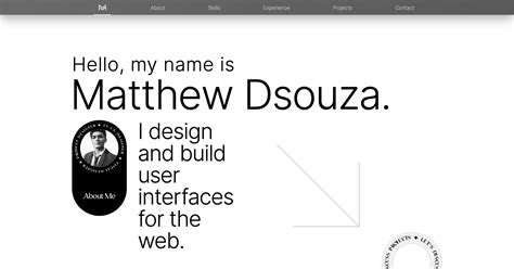 Matthew Dsouza Portfolio