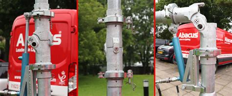 Abacus Lighting Ltd Base Hinged Columns Light Duty