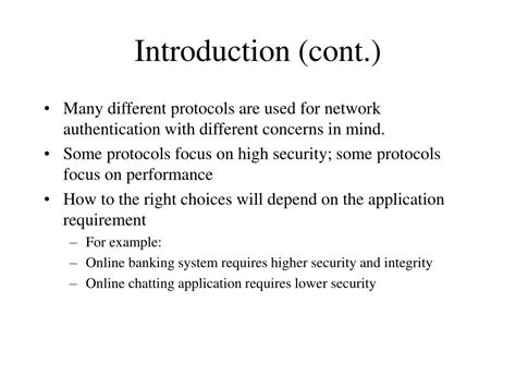 ppt implementation of a two way authentication protocol using shared