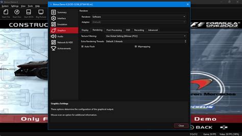 Bug Formula One 2003 Demo Graphics Issue · Issue 8866 · Pcsx2pcsx2 · Github