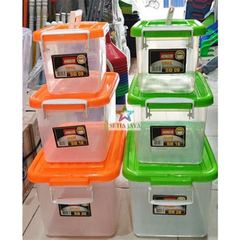 Jual Box Container Box Serbaguna Hongta 9 16 26 Liter Shopee Indonesia