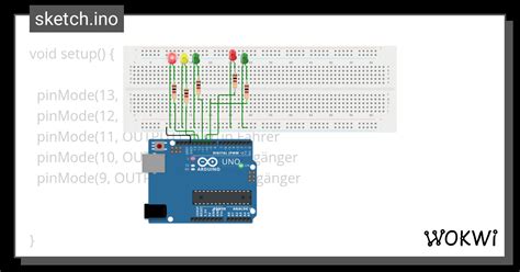 02 ampelkreuzung elchin wokwi esp32 stm32 arduino simulator