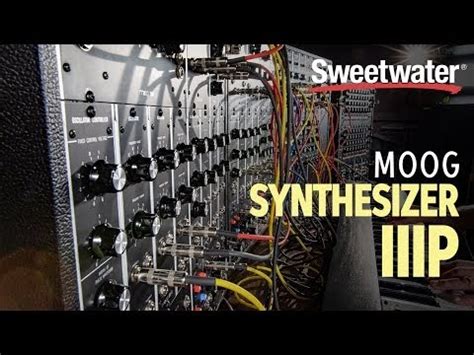 MATRIXSYNTH Moog Synthesizer IIIP LTD Reissue Modular Synthesizer Demo By Daniel Fisher