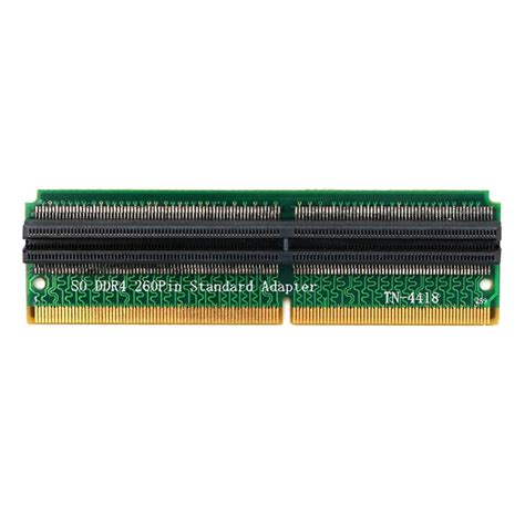 Адаптер защиты положительного тестирования памяти SO DIMM 260Pin 1 2 В DDR4 для карты SO