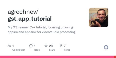 Gst App Tutorial Fun1 Cpp At Master · Agrechnev Gst App Tutorial · Github