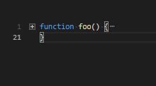Folding Don T Expand When Clicking On Space After Collapsed Line Issue 53886 Microsoft