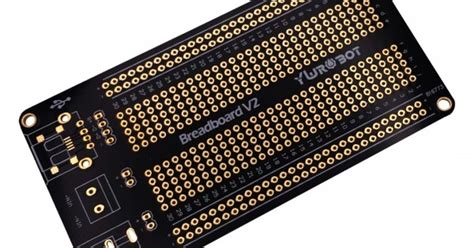 YwRobot Breadboard 416 Points Experiment PCB Black BB416PCBBK