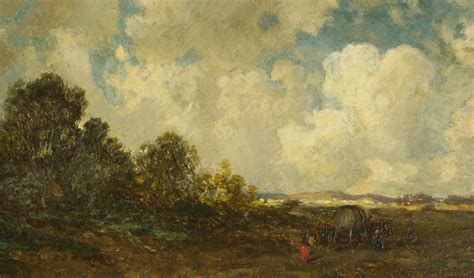 Pal Paul Bohm 19th Century European Gypsy Caravan Landscape For Sale At 1stdibs Paulbohmee