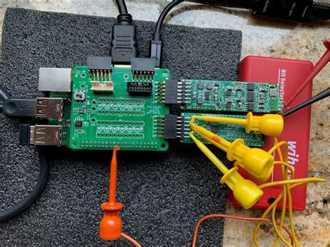 Adi Kuiper Linux On A Rpi 3b With The Adi Pmod Interface Hat And Two