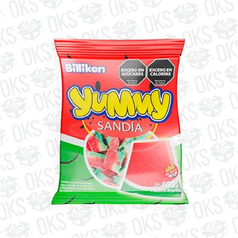 Gomitas Yummy Sabor Sandía 500g Distri Oks Mayorista De Golosinas And Artículos De Almacén