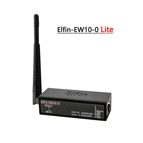 Serial Port RS RJ R To Wifi Serial Server Module HF Elfin EW Support TCP IP Telnet Modbus